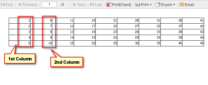 Three kinds of Report Split Column | FineReport