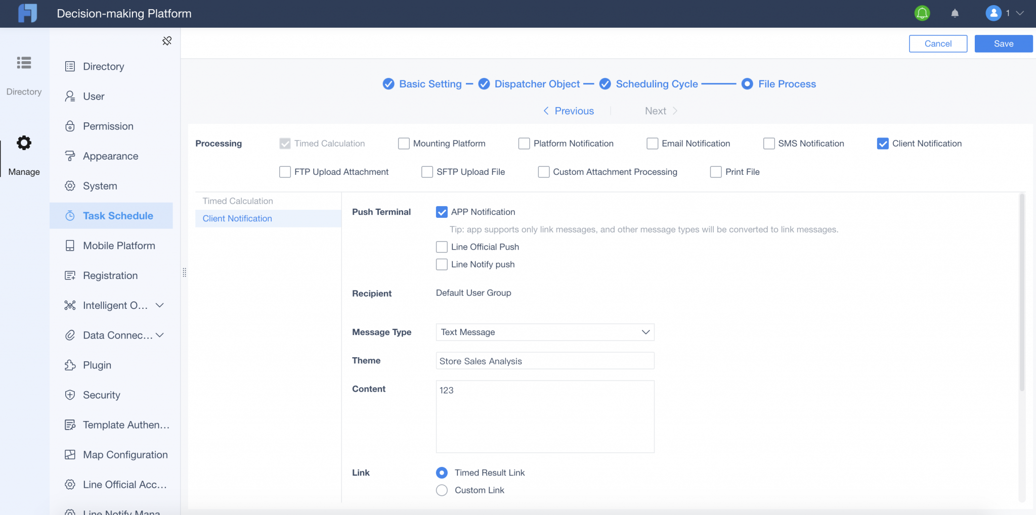 Mobile Notification Push For Efficient Communication | FineReport